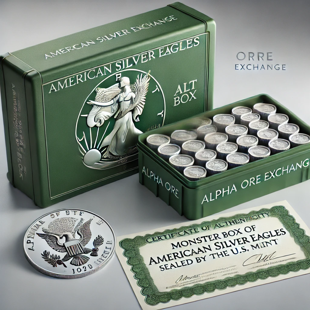 buy silver eagle monster box 2025 - Alpha Ore Exchange